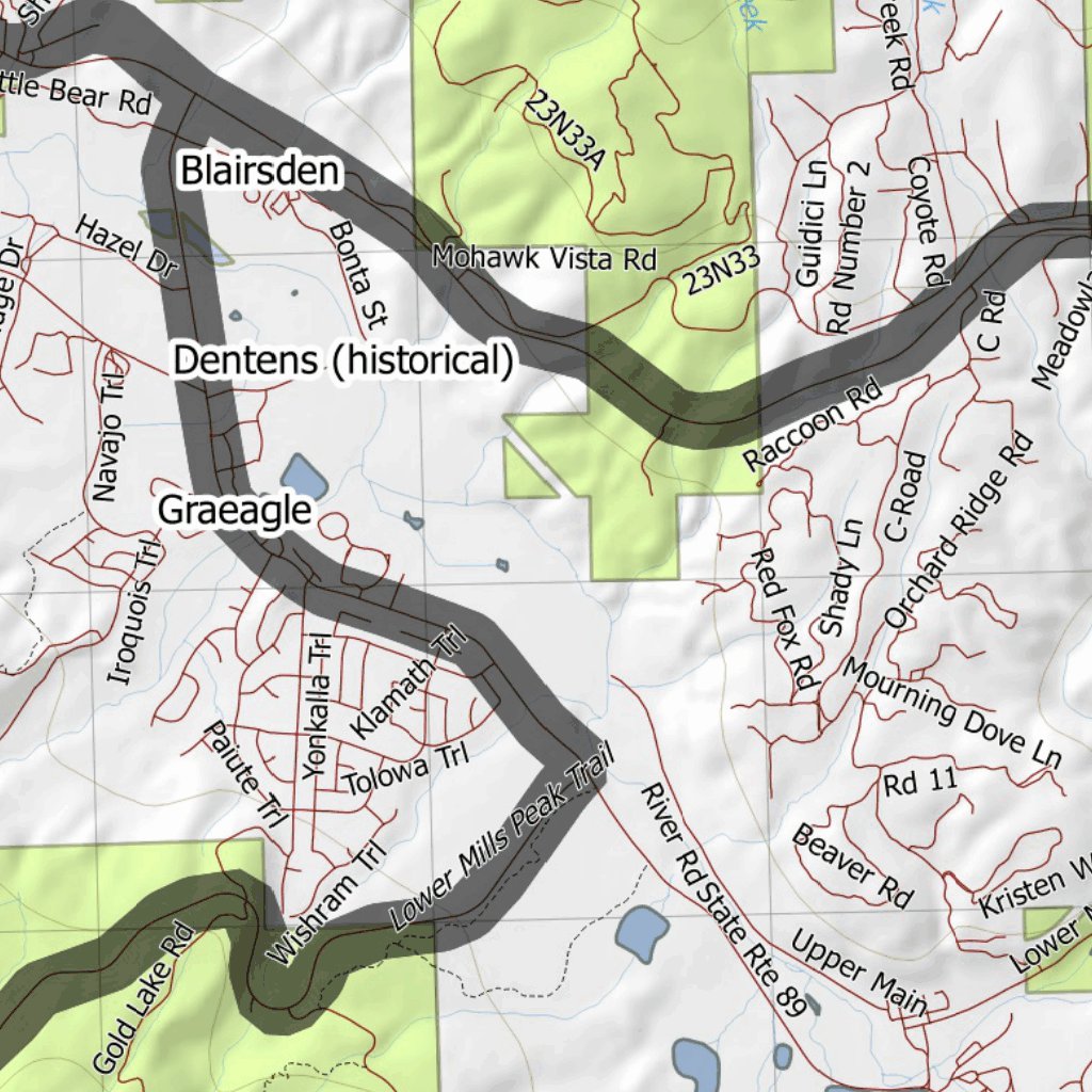 California Deer Hunting Zone X6b Map by HuntData LLC | Avenza Maps