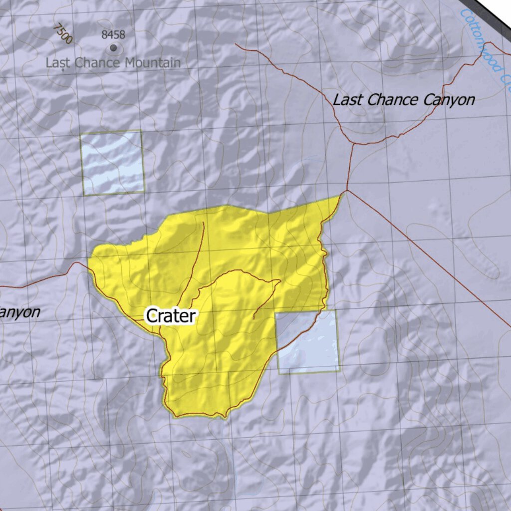 California Deer Hunting Zone X9c(N) Map by HuntData LLC | Avenza Maps
