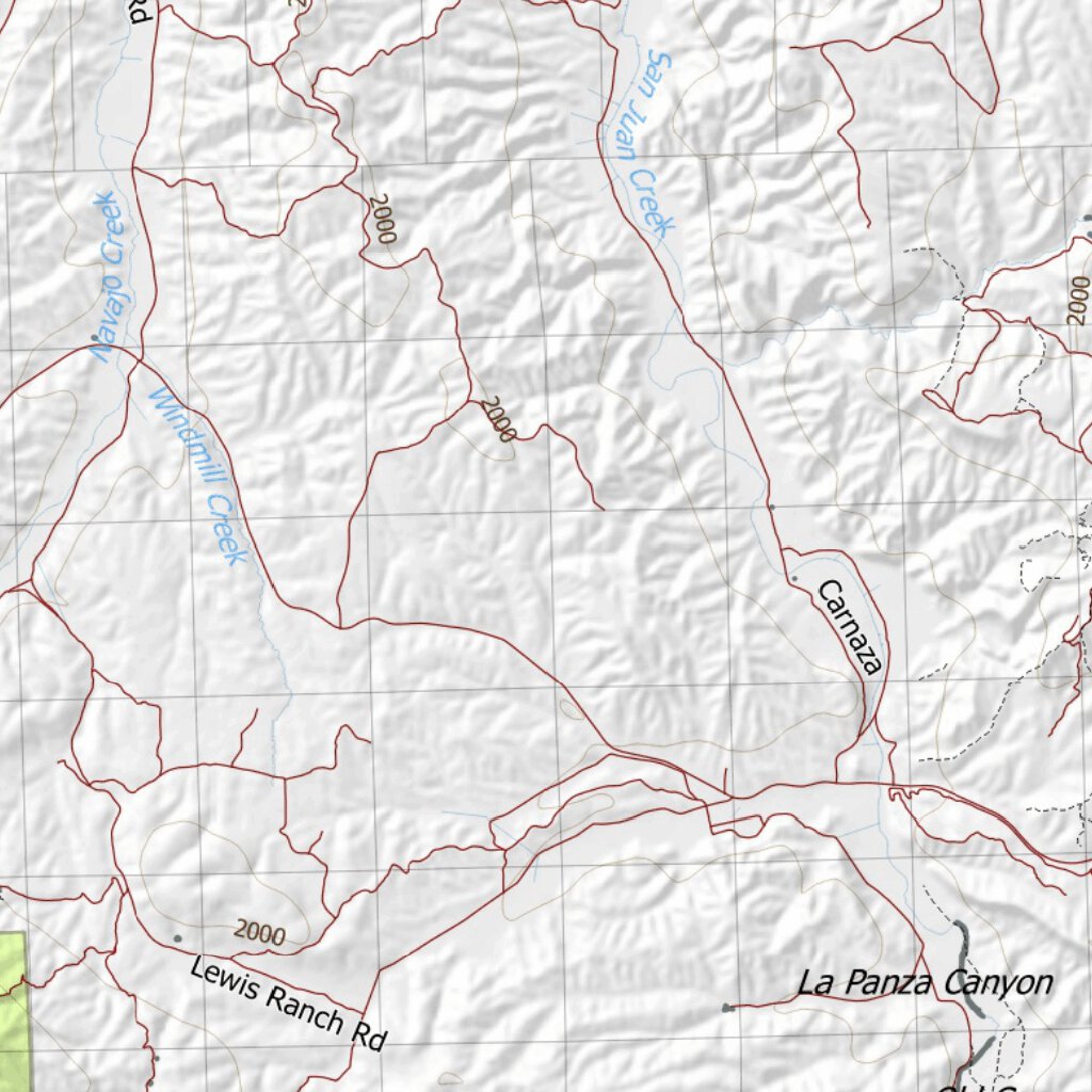 California Elk Hunting Zone La Panza(S) Map by HuntData LLC | Avenza Maps