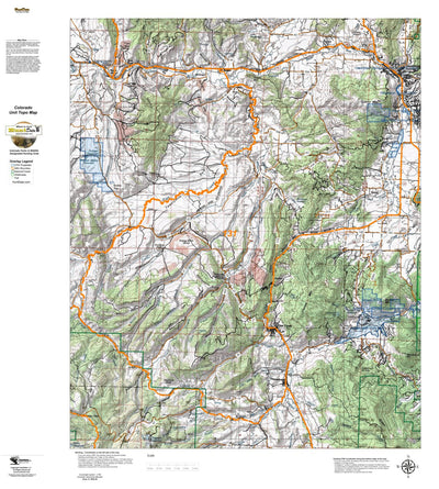 HuntData Colorado Unit 131 Topo Map by HuntData LLC | Avenza Maps