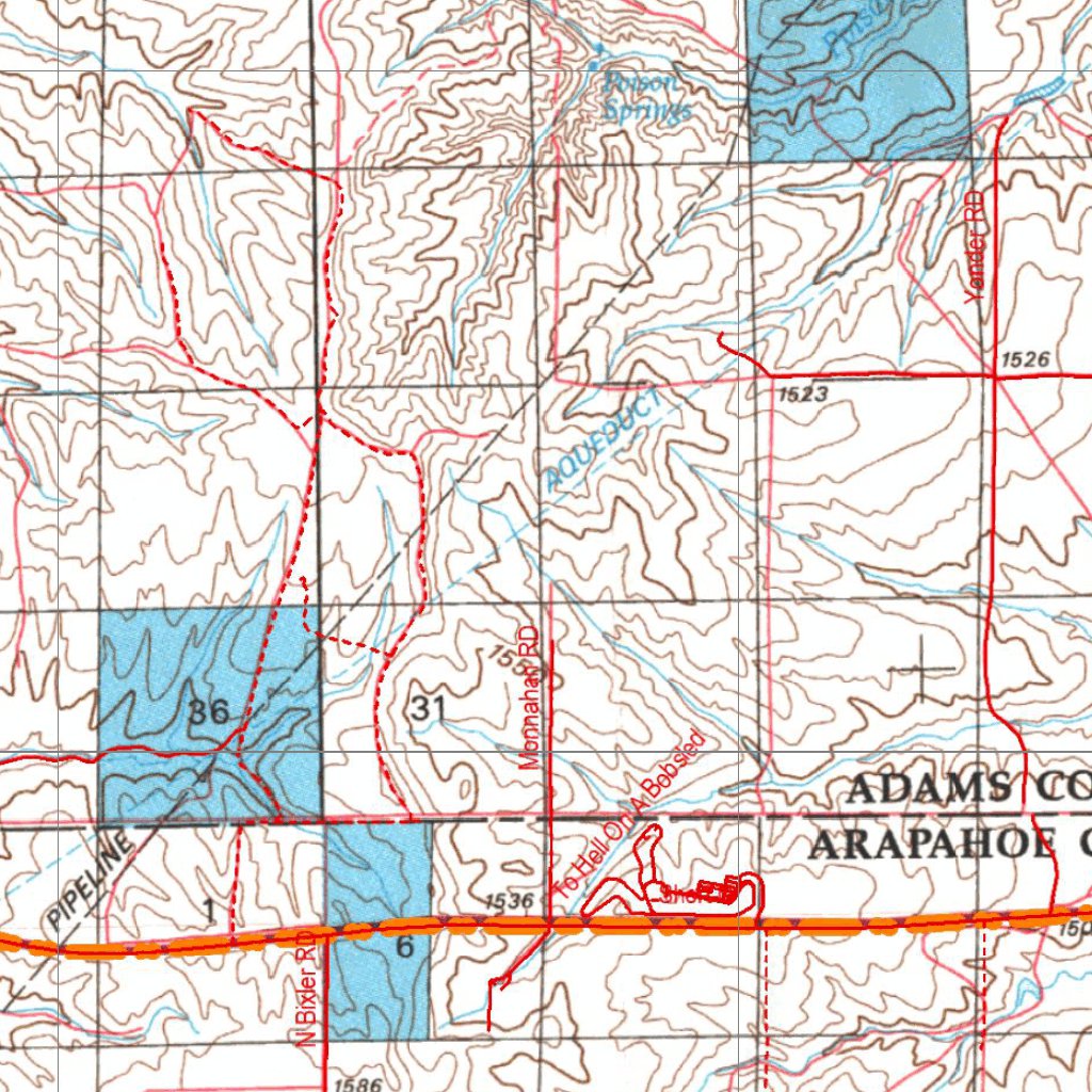HuntData Colorado Unit 99 Land Ownership Map by HuntData LLC | Avenza Maps