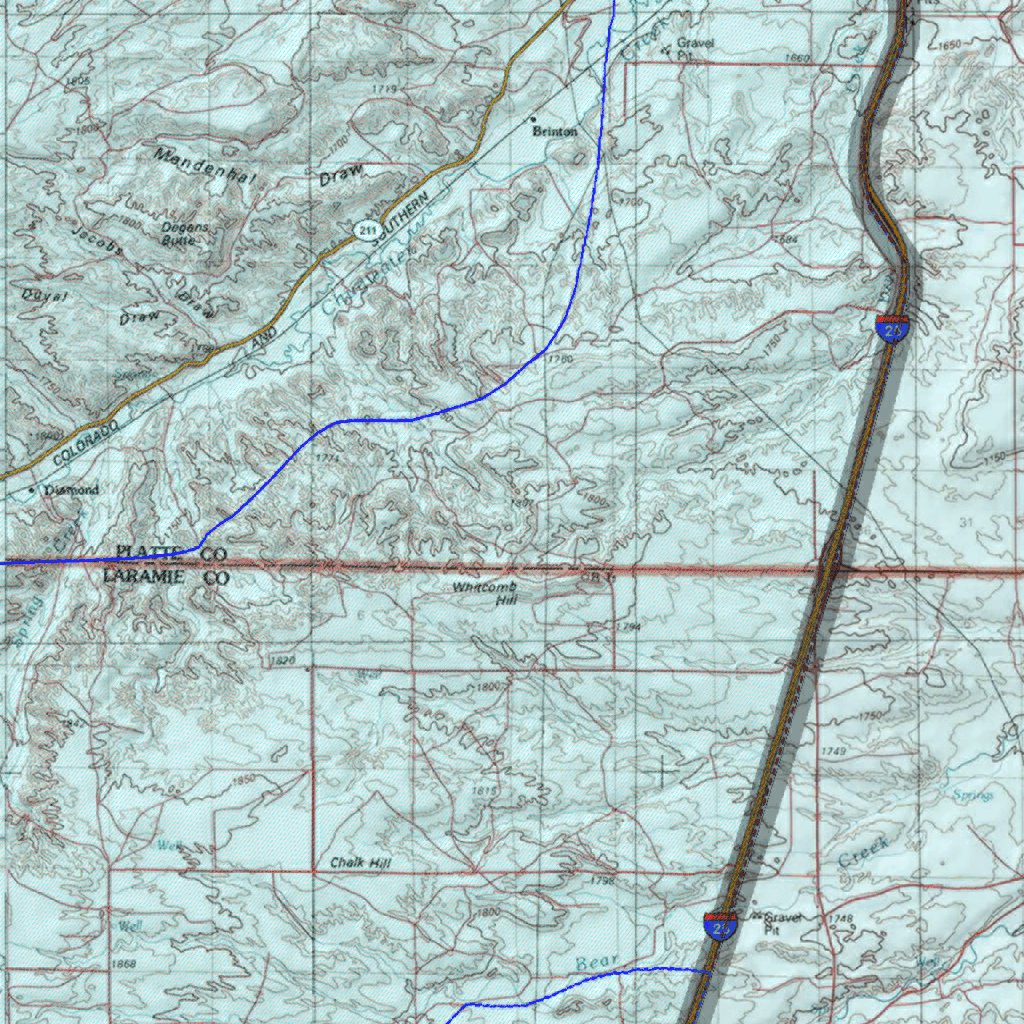 HuntData Wyoming Game Concentration Map for Antelope Unit 35 by ...