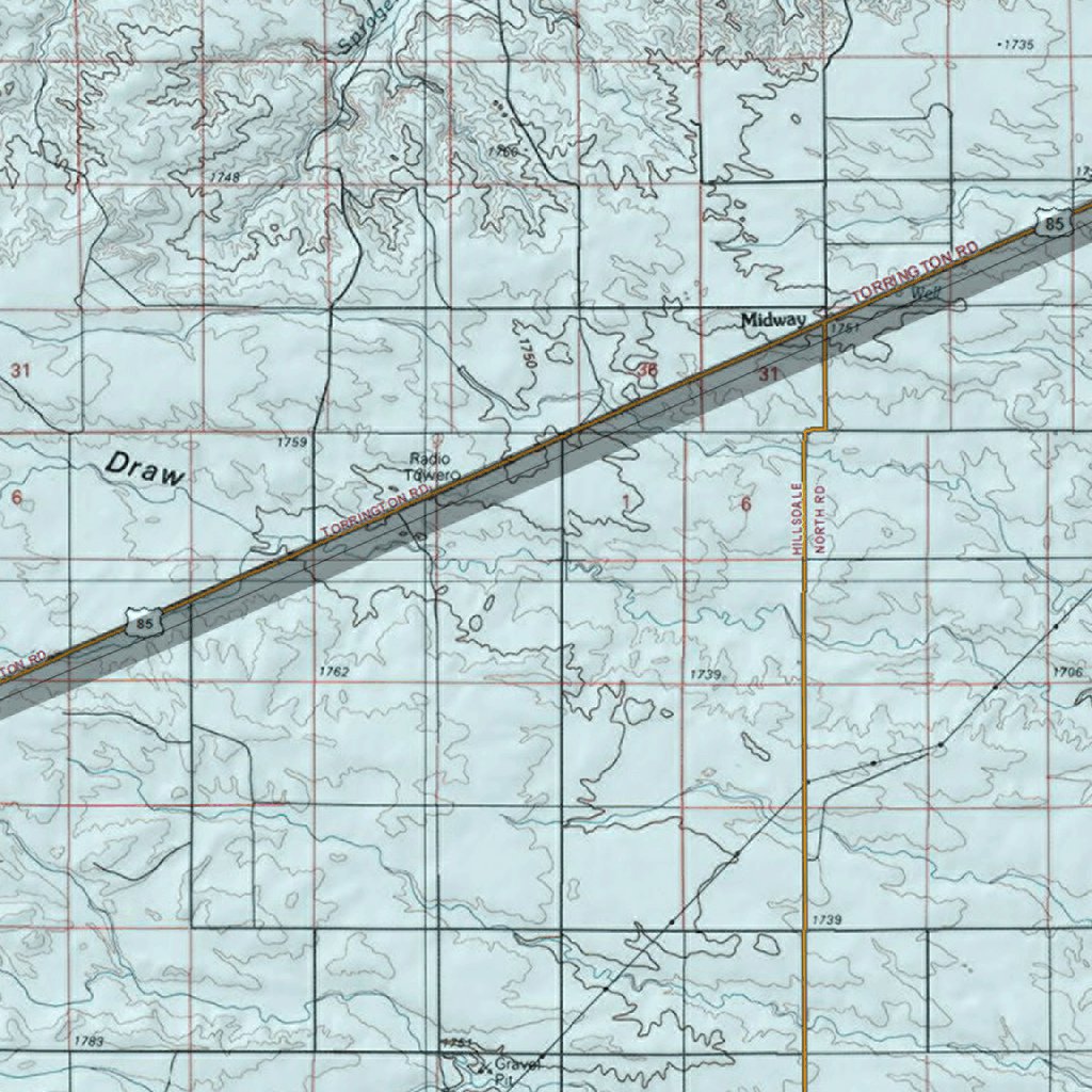 HuntData Wyoming Game Concentration Map for Antelope Unit 36 by ...