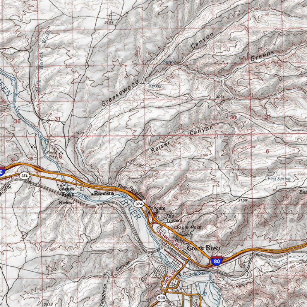 HuntData Wyoming Game Concentration Map for Antelope Unit 93SE by ...