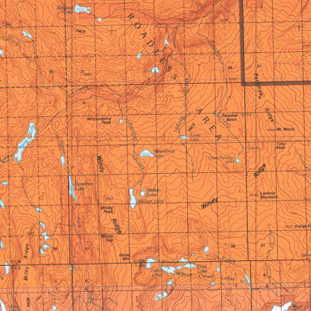 HuntData Wyoming Land Ownership Map for Antelope Unit 117w by HuntData ...