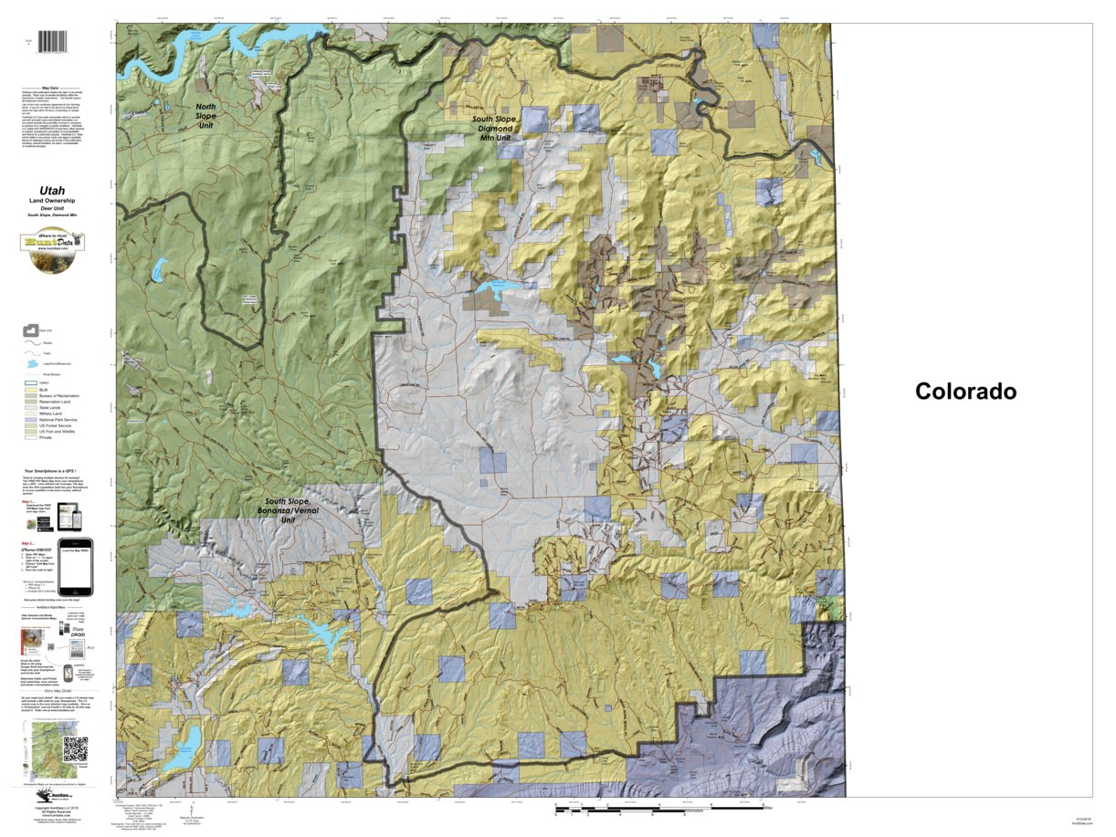 Utah Hunting Units Map Utah 17A Heber Wmu