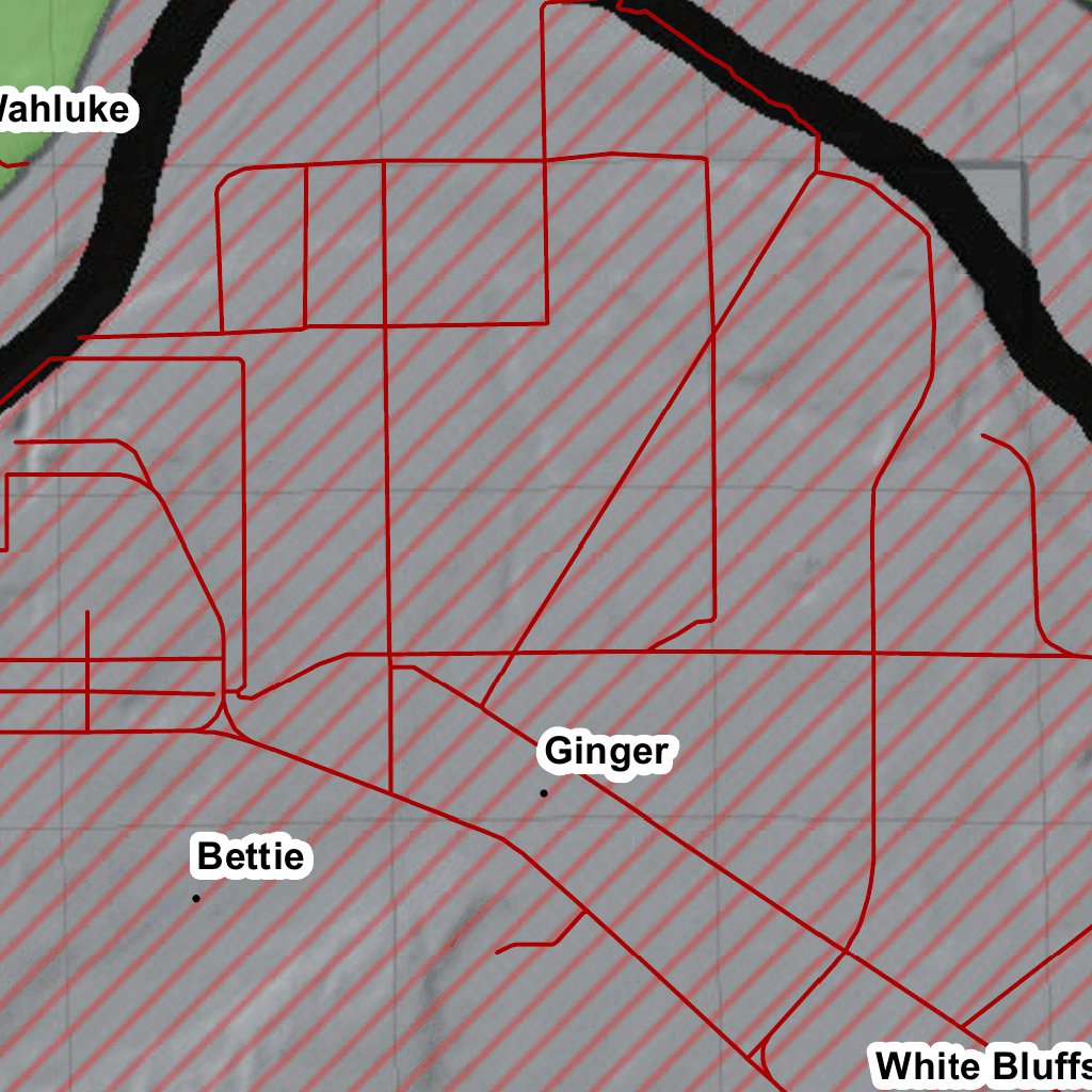 Washington Hunting Unit(s) 278 290 Landownership Map by HuntData LLC ...