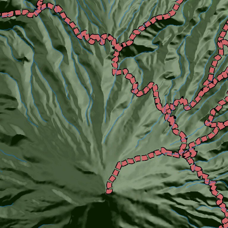 Mt. Taranaki Elevation Map by IC Geosolution | Avenza Maps