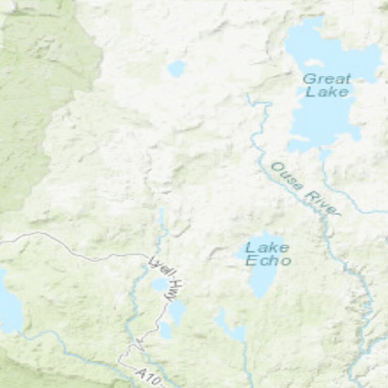 Tasmania Topographic Map by IC Geosolution | Avenza Maps