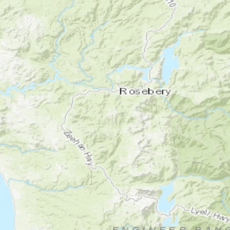 Tasmania Topographic Map by IC Geosolution | Avenza Maps