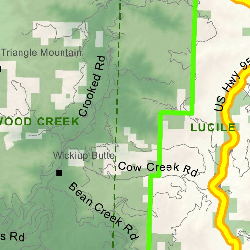 Controlled Hunt Areas - Deer - Hunt Area 18 Map by Idaho Department of ...