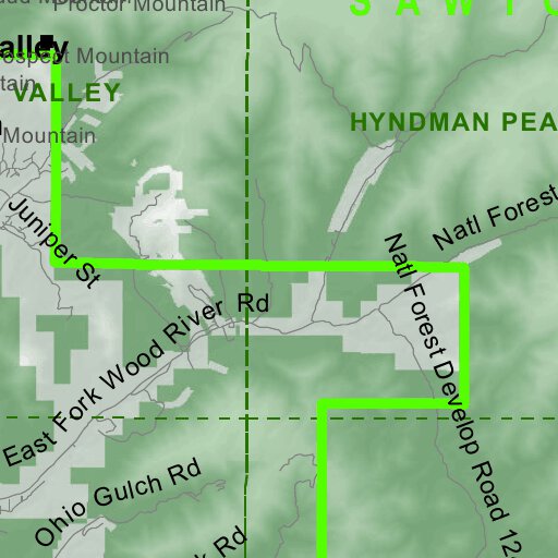 Controlled Hunt Areas - Elk - Hunt Area 49 Map by Idaho Department of ...