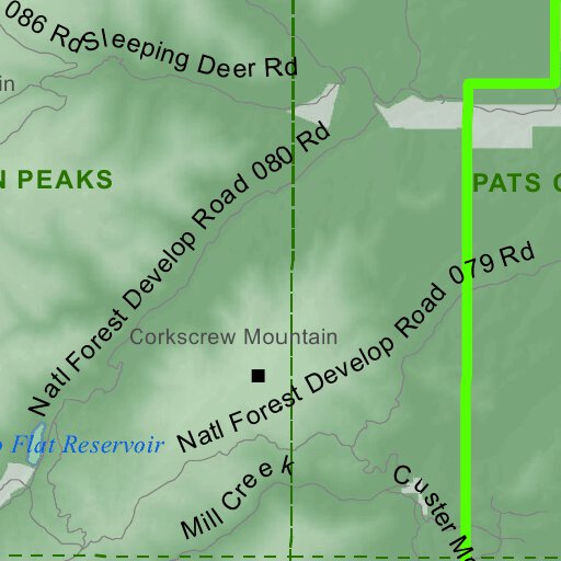 Controlled Hunt Areas - Goat - Hunt Area 36B Map by Idaho Department of ...