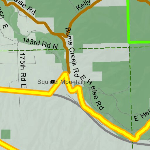 Controlled Hunt Areas - Moose - Hunt Area 69-3 Map by Idaho Department ...