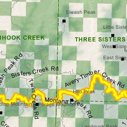 Controlled Hunt Areas - Moose - Hunt Area 7 Map by Idaho Department of ...