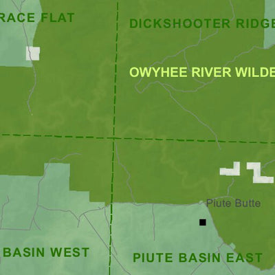 General Season Hunt Areas - Deer - Unit 42 Map by Idaho Department of ...