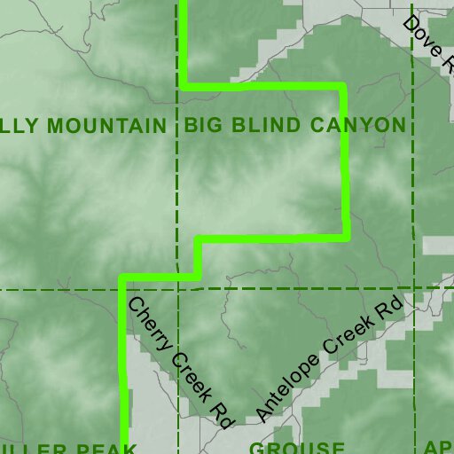 General Season Hunt Areas - Deer - Unit 51 Map by Idaho Department of ...