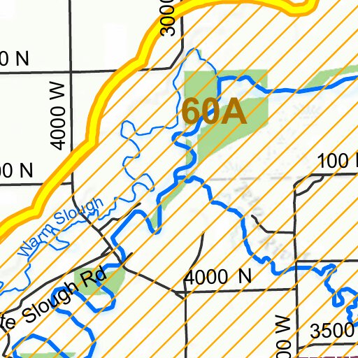 General Season Hunt Areas - Deer - Unit 60A (Exception) Map by Idaho ...