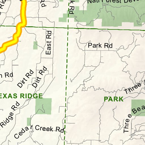 General Season Hunt Areas - Deer - Unit 8A Map by Idaho Department of ...