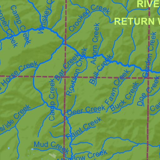 General Season Hunt Areas - Elk - Units 20A and 26 Map by Idaho ...