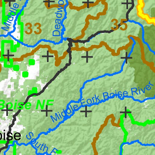 General Season Hunt Areas - Pheasant - Management Area 3 Map by Idaho ...