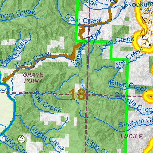 General Season Hunt Areas - Wolf - Unit 14 private lands only Map by ...