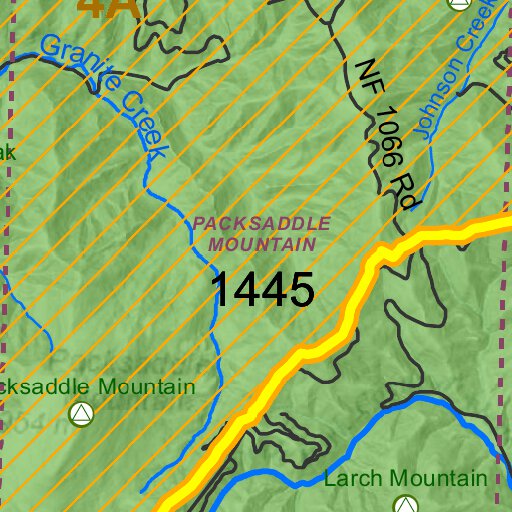 General Season Hunt Areas - Wolf - Unit 4A private lands only Map by ...