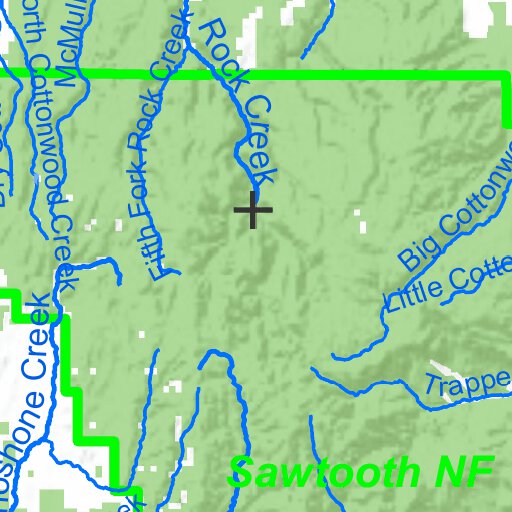 General Season Hunt Areas - Wolf - Unit 53 Map by Idaho Department of ...