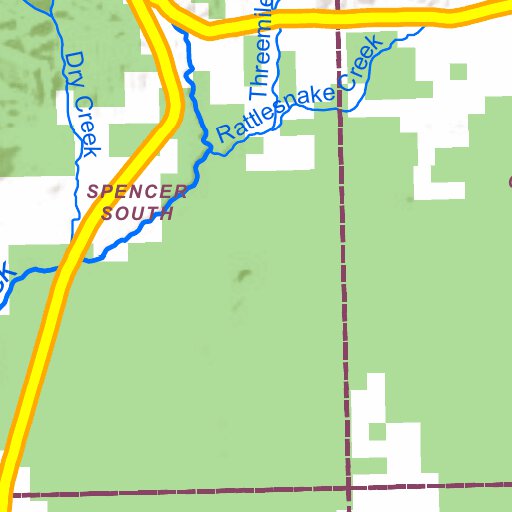 General Season Hunt Areas - Wolf - Unit 60A Map by Idaho Department of ...