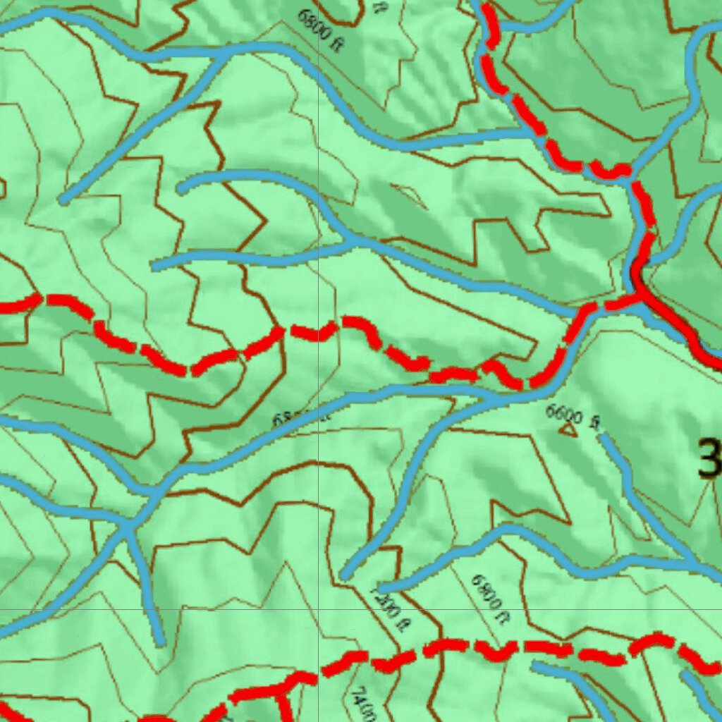 Idaho Controlled Moose Unit 66A Land Ownership Map by Idaho HuntData ...