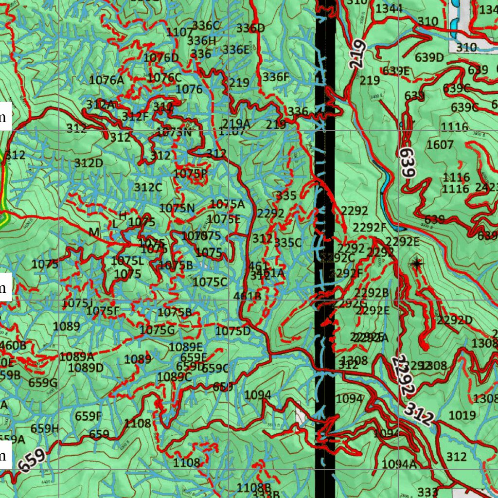 Idaho Controlled Mule Deer Unit 1(1X) Land Ownership Map (1-1X) by ...