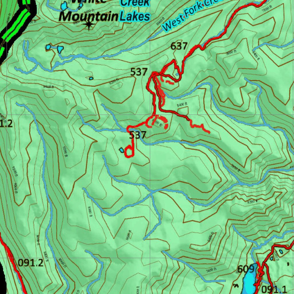 Idaho Controlled Mule Deer Unit 36B Land Ownership Map by Idaho ...
