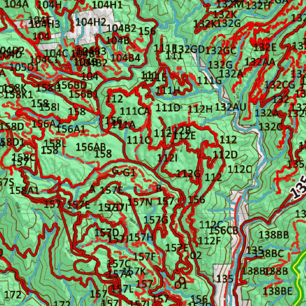 Idaho Controlled Mule Deer Unit 44 Land Ownership Map by Idaho HuntData ...
