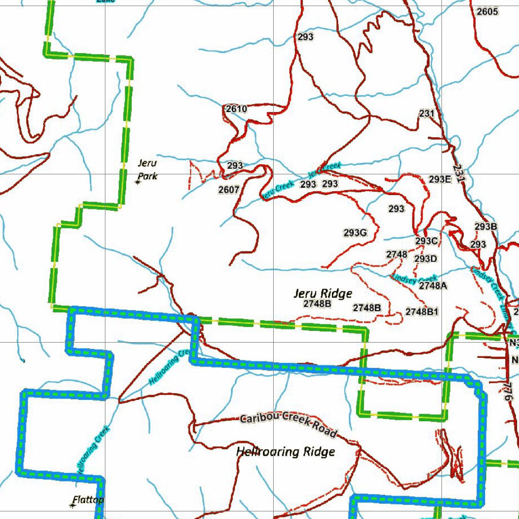 Idaho General Unit 1 Land Ownership Map by Idaho HuntData LLC | Avenza Maps