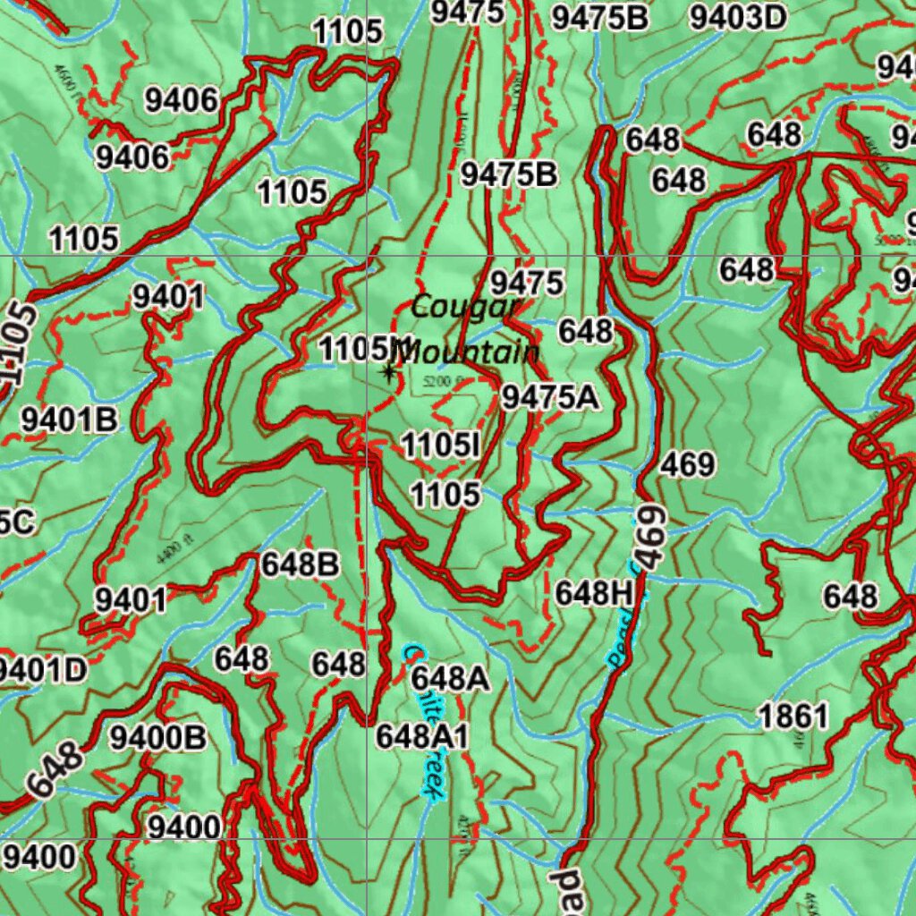 Idaho General Unit 16 Land Ownership Map by Idaho HuntData LLC | Avenza ...