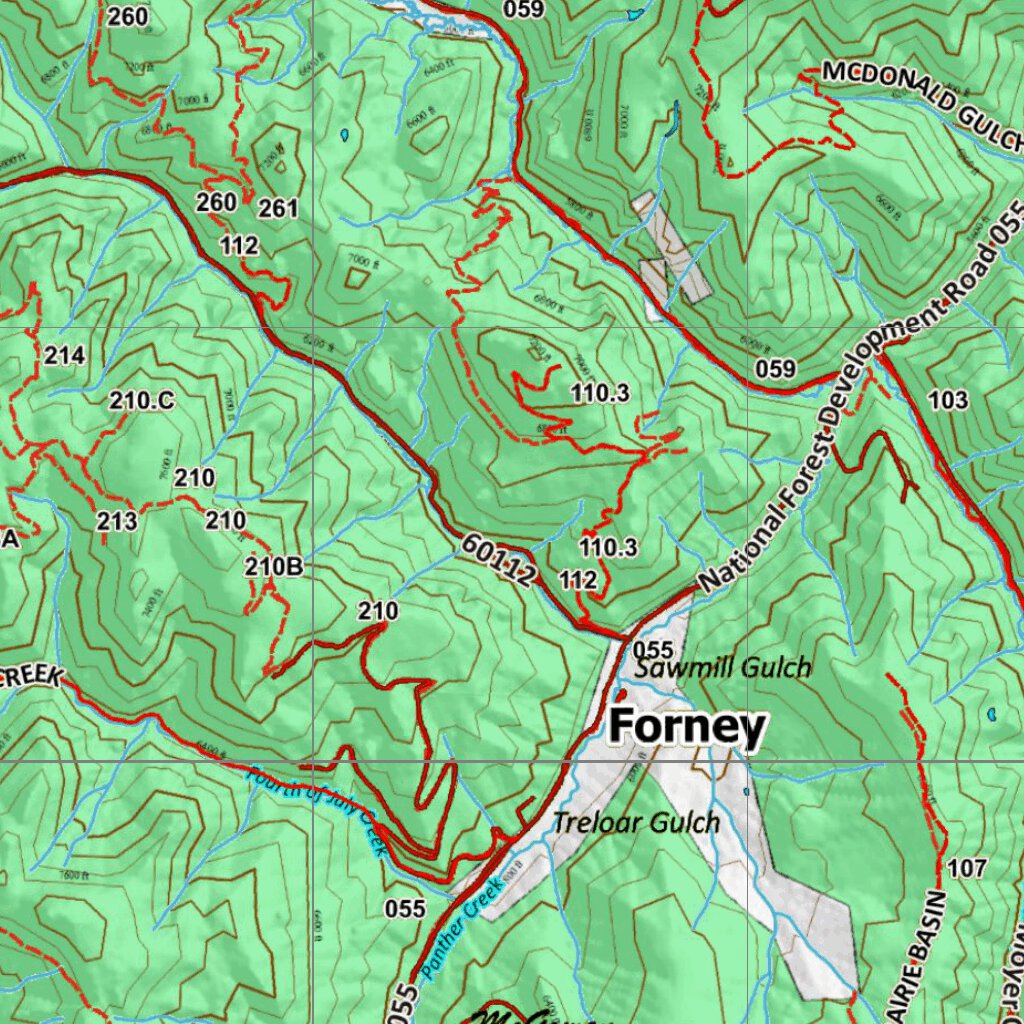 Idaho General Unit 28 Land Ownership Map by Idaho HuntData LLC | Avenza ...