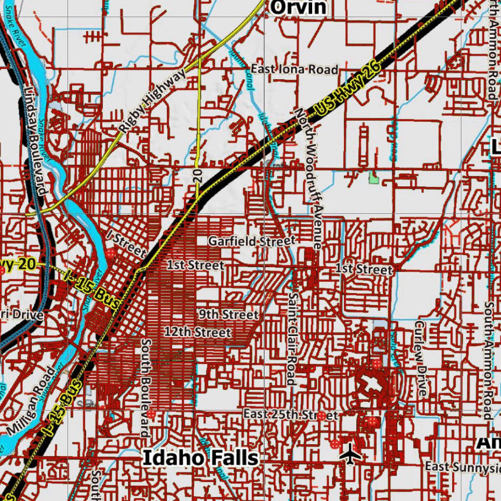 Idaho General Unit 69 Land Ownership Map by Idaho HuntData LLC | Avenza ...