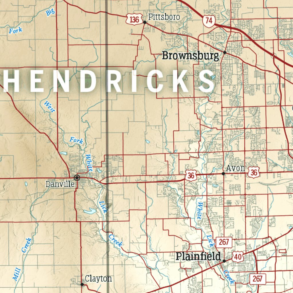 IU 200 Bus Map by Indiana Geological and Water Survey | Avenza Maps