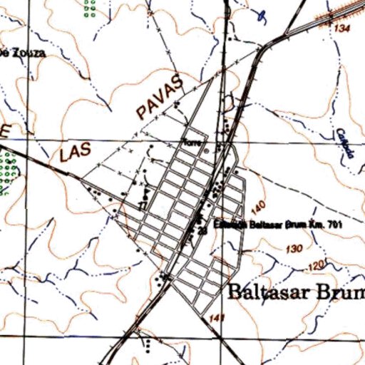 Baltasar Grum (N6) Map by Instituto Geografico Militar de Uruguay ...
