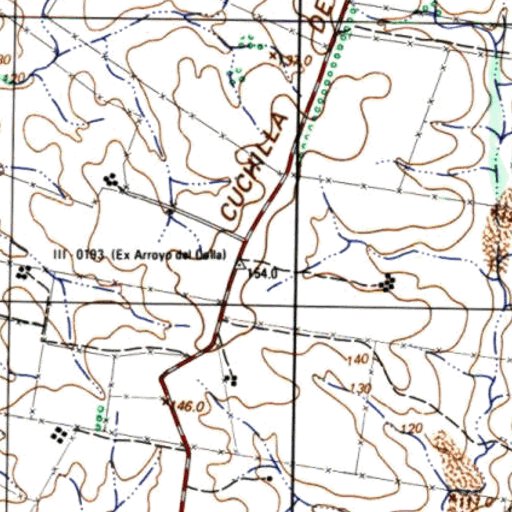 Cardona (N24) Map by Instituto Geografico Militar de Uruguay | Avenza Maps