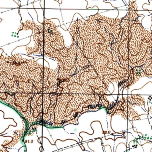 Cardona (N24) Map by Instituto Geografico Militar de Uruguay | Avenza Maps