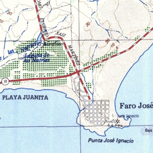 José Ignacio (E29) Map by Instituto Geografico Militar de Uruguay ...