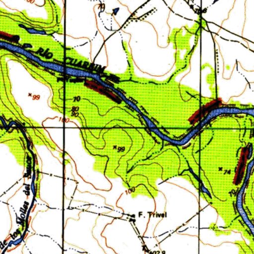 Paso de Ramos (L3) Map by Instituto Geografico Militar de Uruguay ...