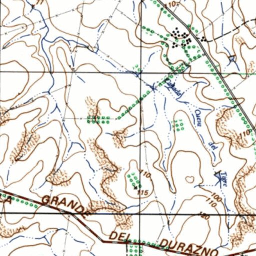 Quinteros (L19) Map by Instituto Geografico Militar de Uruguay | Avenza ...