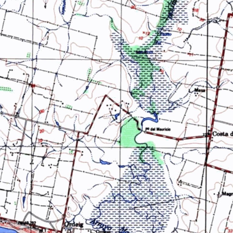 San Gregorio (L28) Map by Instituto Geografico Militar de Uruguay ...