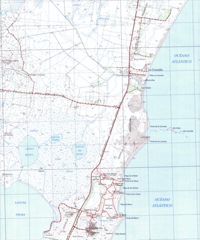 Santa Teresa (B24) Map by Instituto Geografico Militar de Uruguay ...