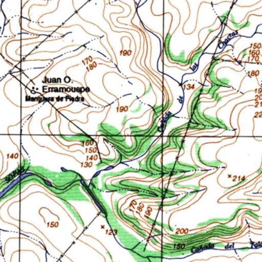 Sopas (L10) Map by Instituto Geografico Militar de Uruguay | Avenza Maps