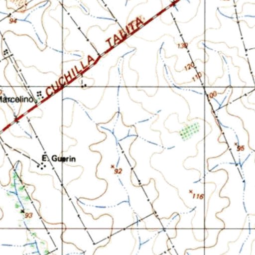 Talita (J24) Map by Instituto Geografico Militar de Uruguay | Avenza Maps