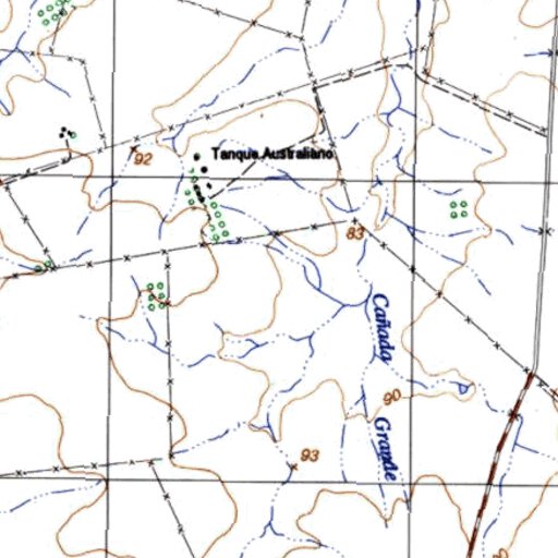 Tangarupá (N9) Map by Instituto Geografico Militar de Uruguay | Avenza Maps