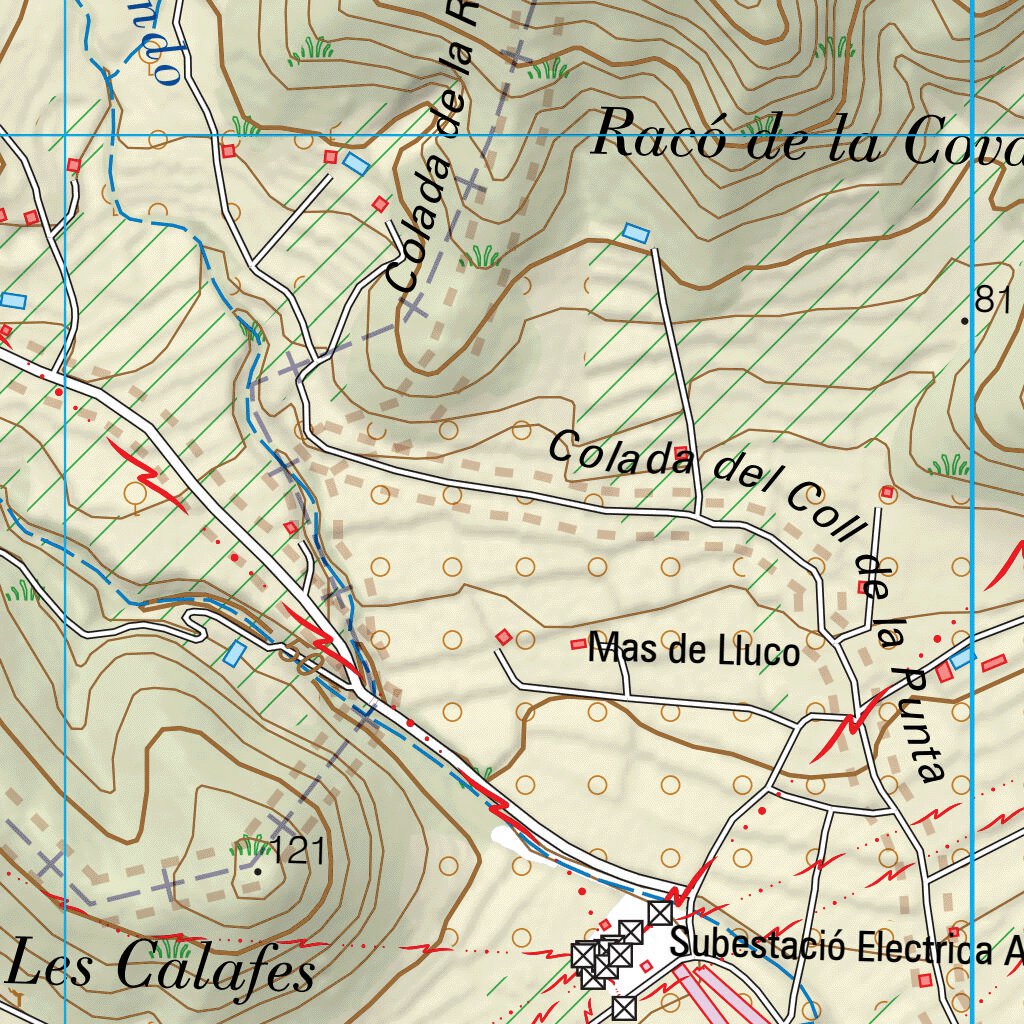 Alcanar (0547-3) Map by Instituto Geografico Nacional de Espana ...
